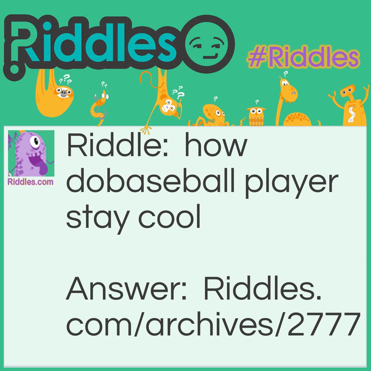Baseball - Riddles.com