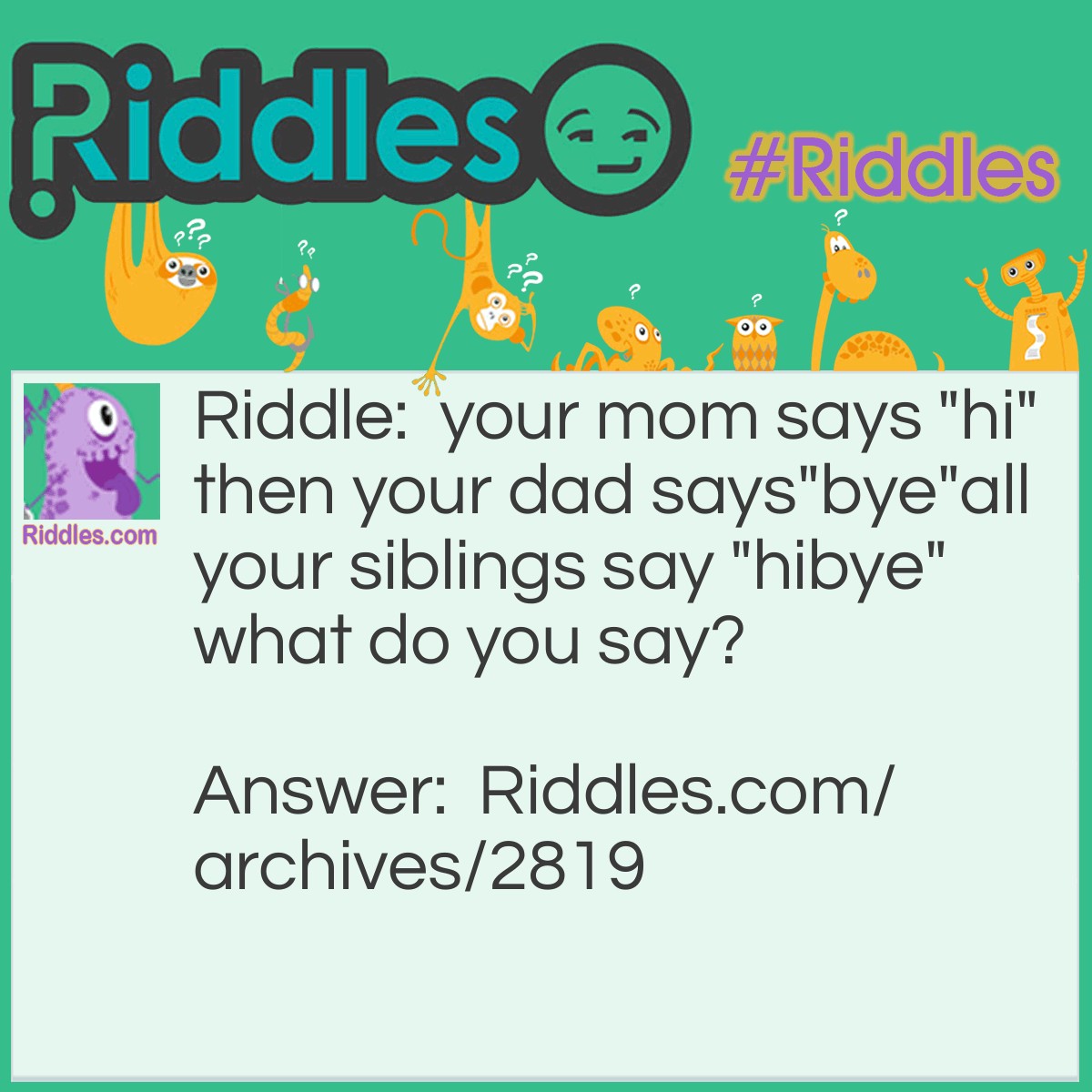 Ur Mom - Riddles.com