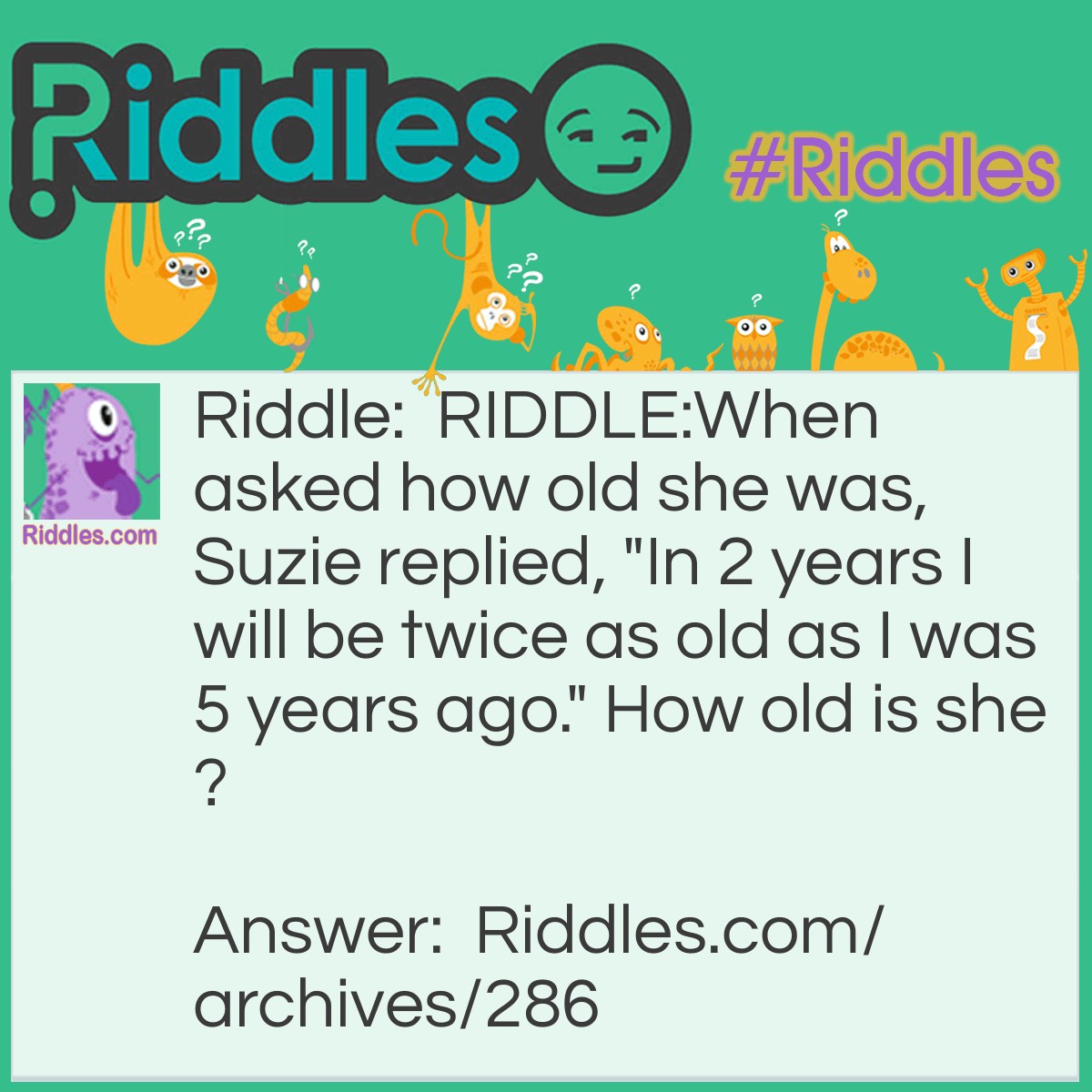 Impossible Age | Riddles.com