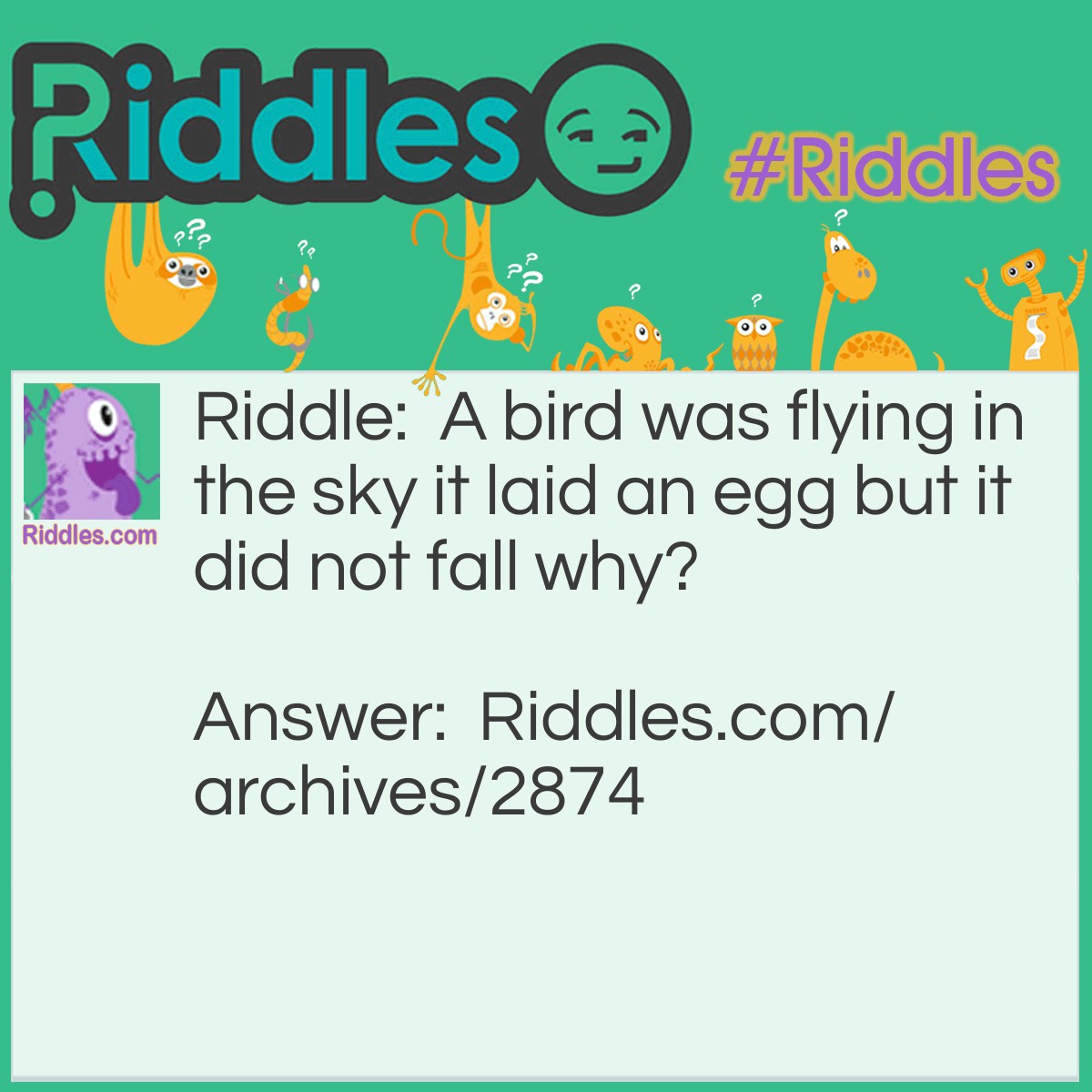 Bird | Riddles.com