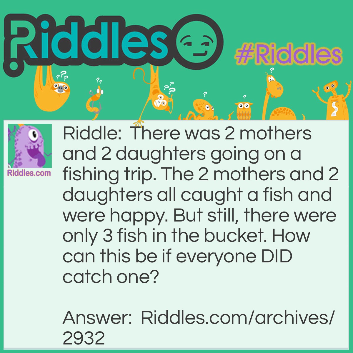 Two Mothers And Two Daughters | Riddles.com