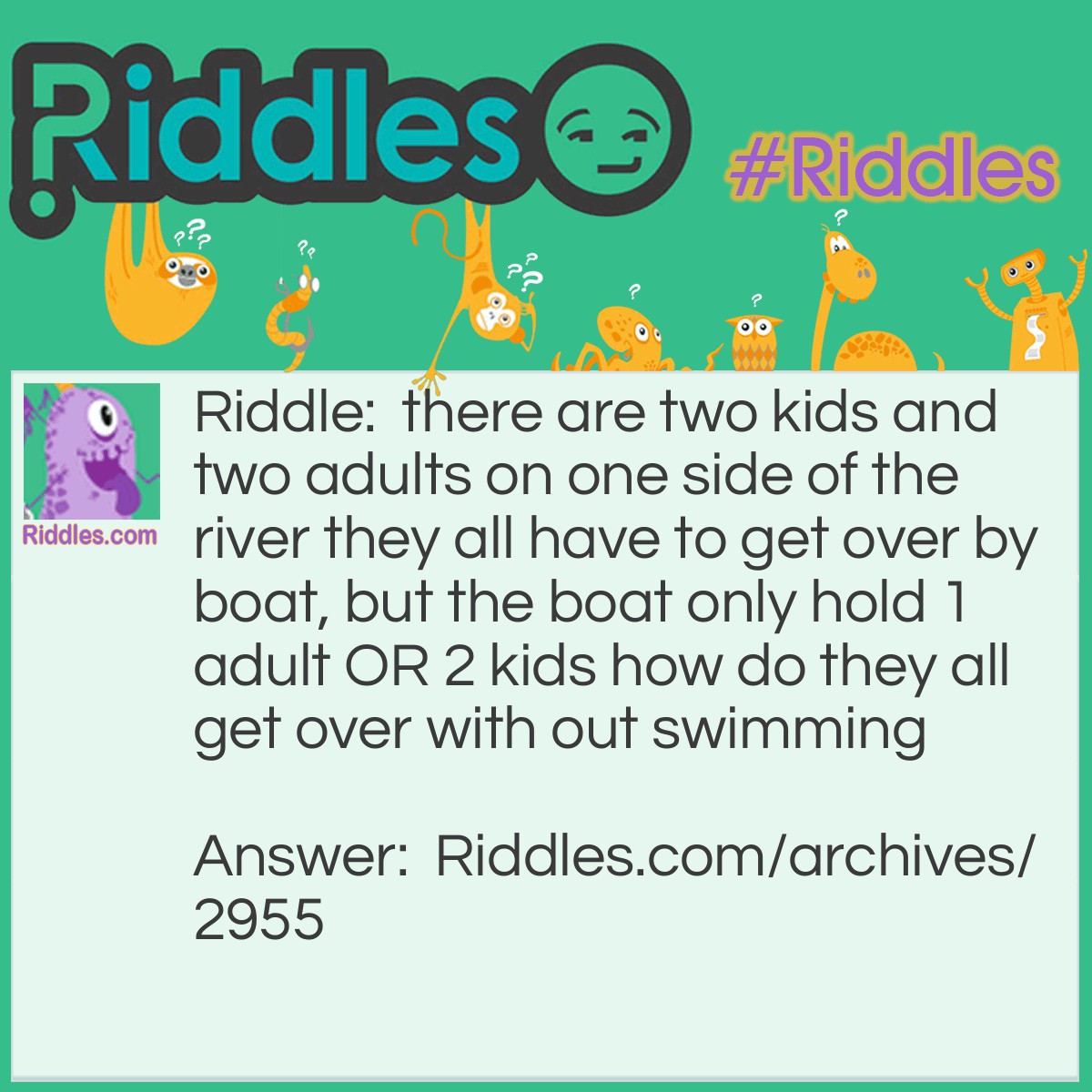 Boat Ride - Riddles.com