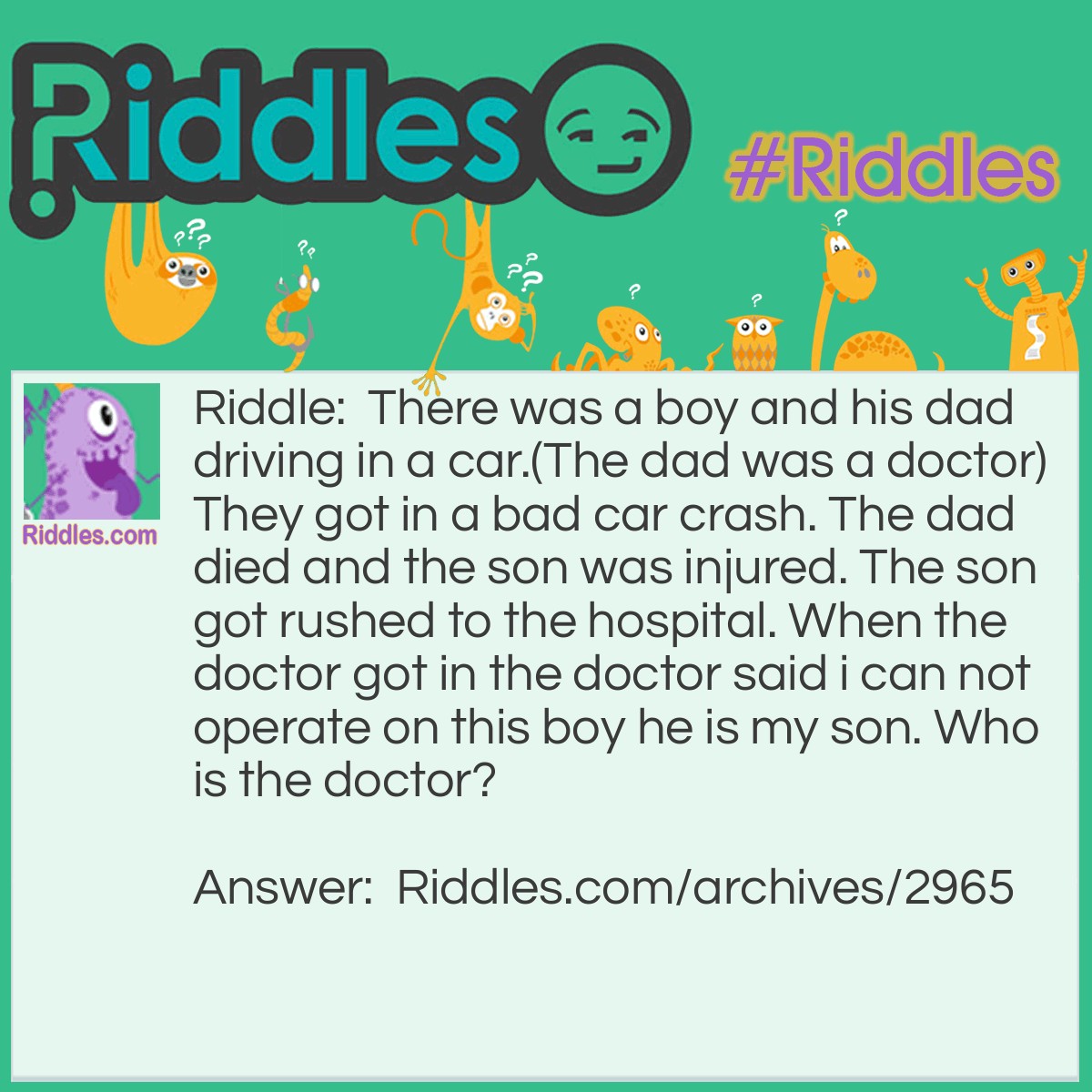 Doctor | Riddles.com