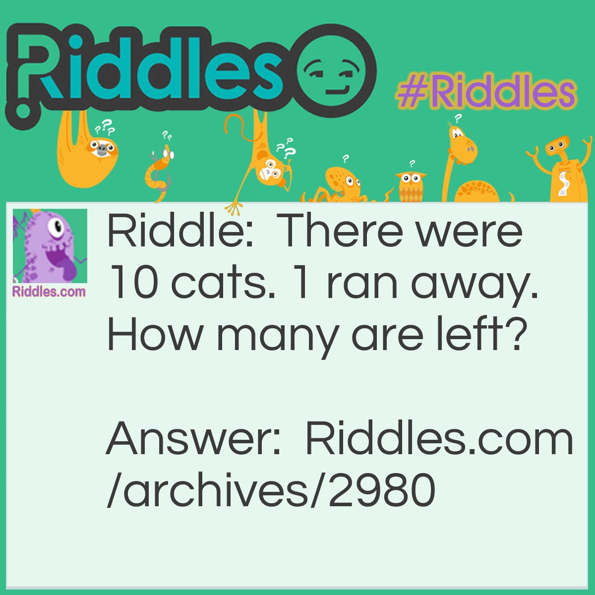 How Many Cats - Riddles.com