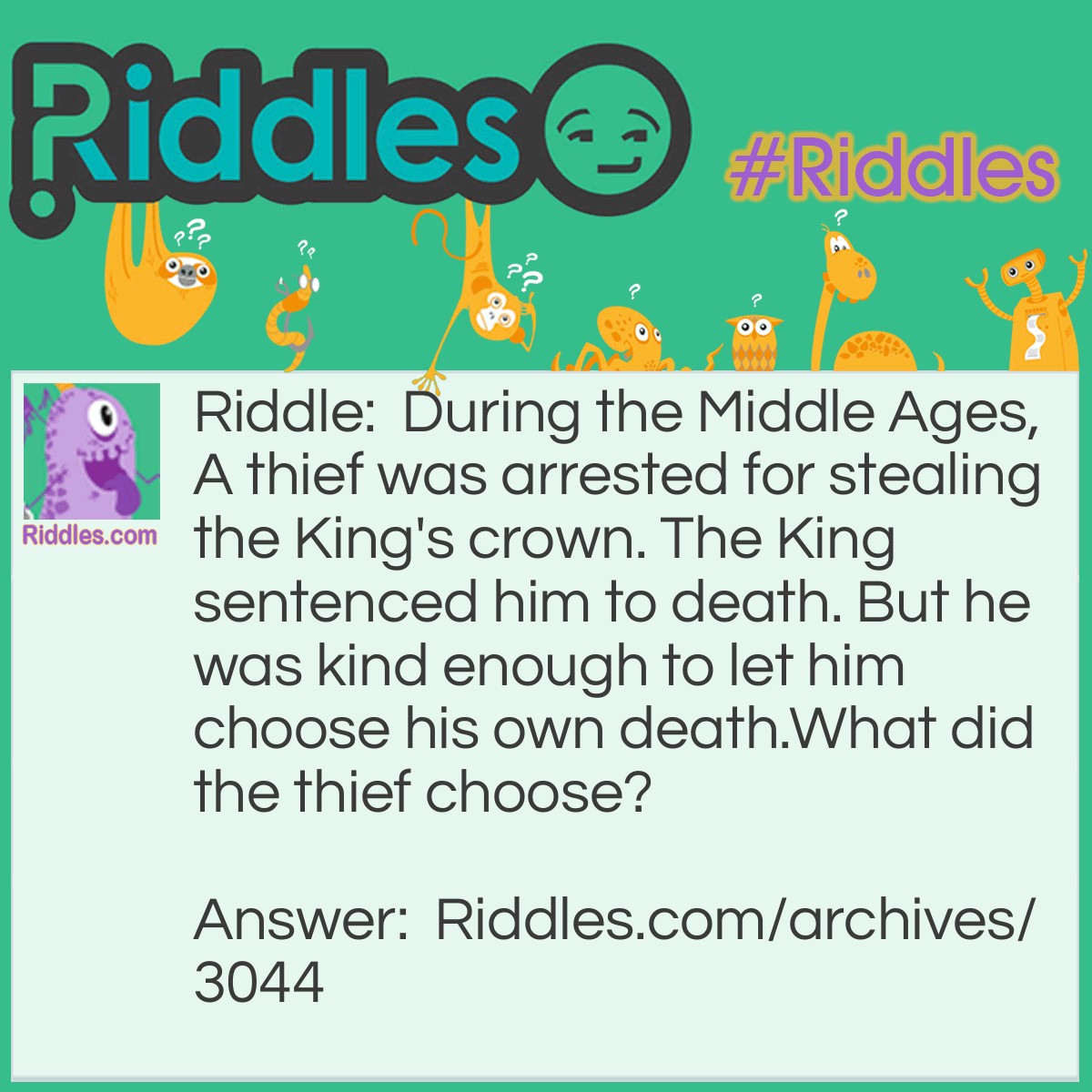 The King And The Thief - Riddles.com