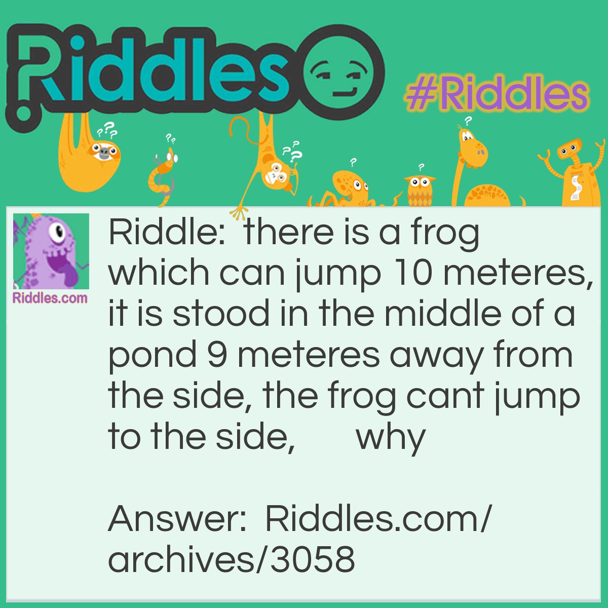 Frogs Lair - Riddles.com