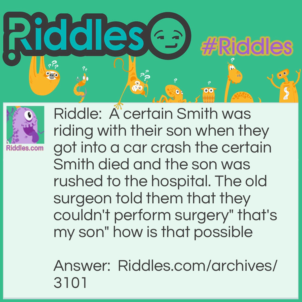 A Certain Smith | Riddles.com