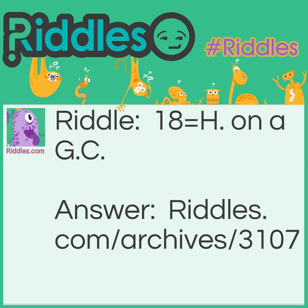 The Letter Riddle - Riddles.com