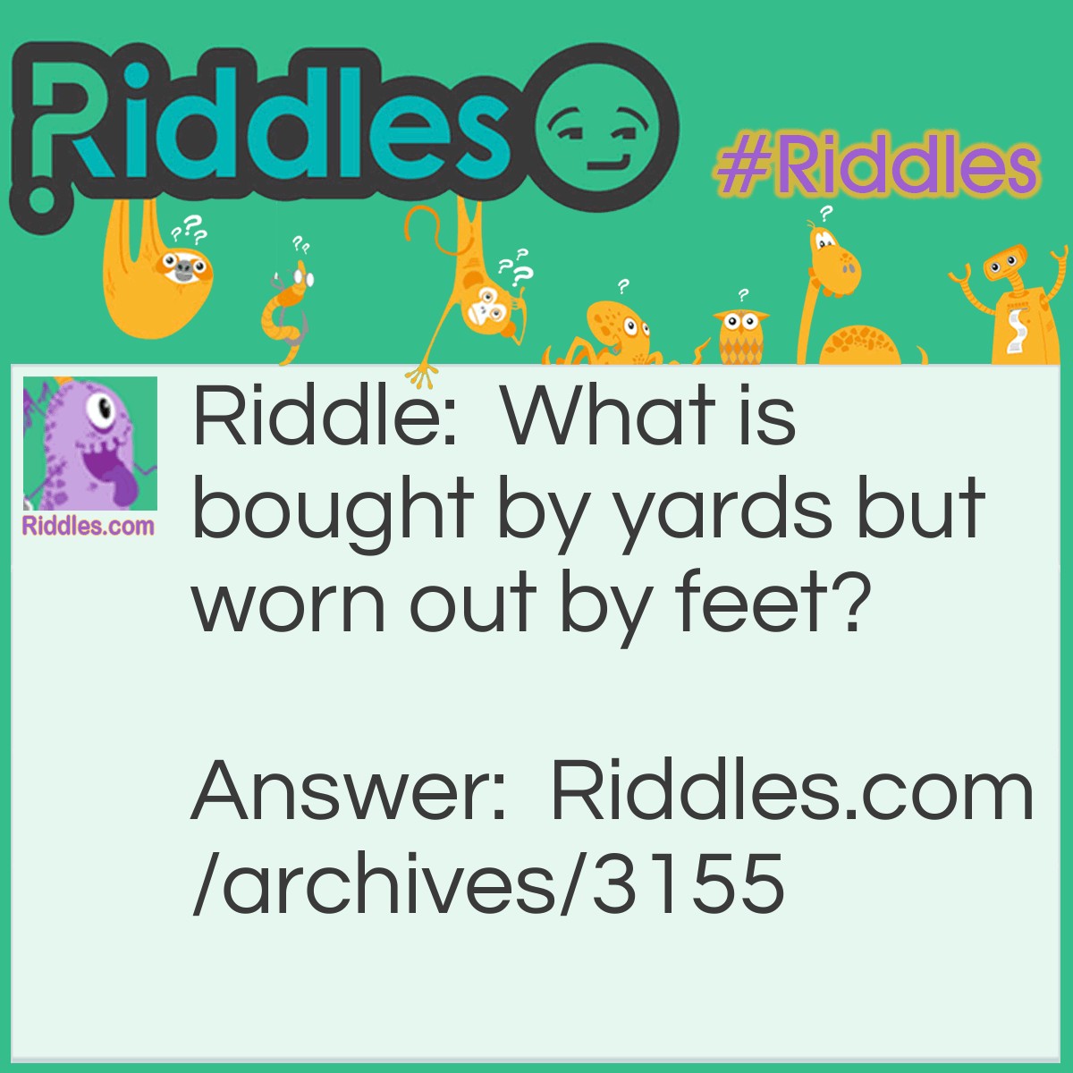 Yards Or Feet? - Riddles.com