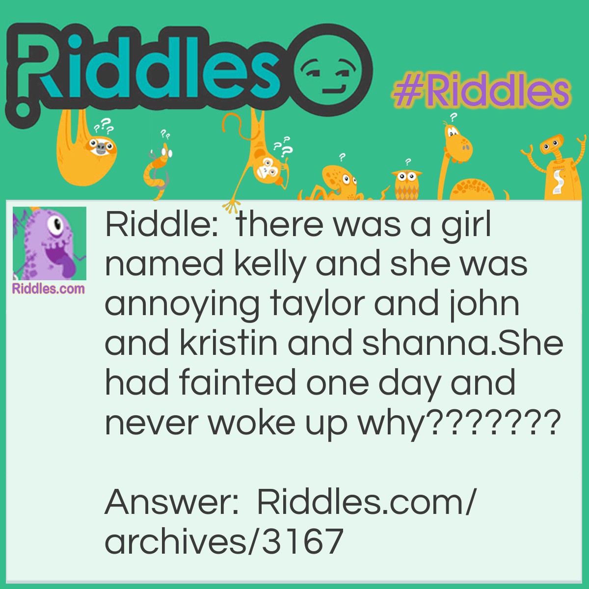 Kelly - Riddles.com