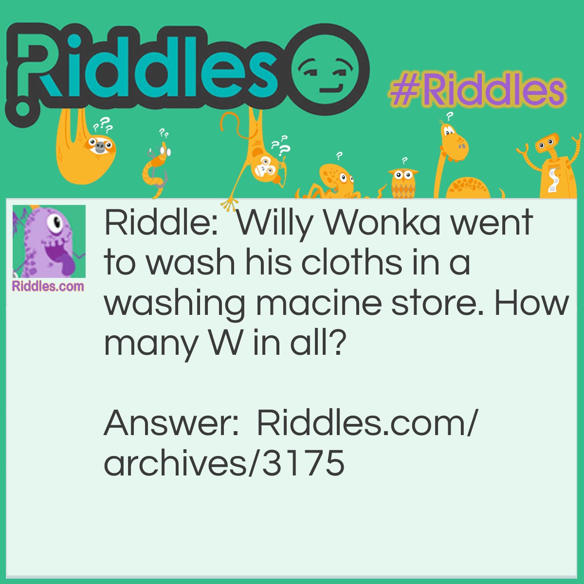 Willy Wonka | Riddles.com