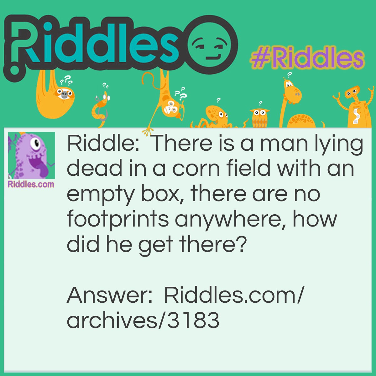 The Empty Corn Field - Riddles.com