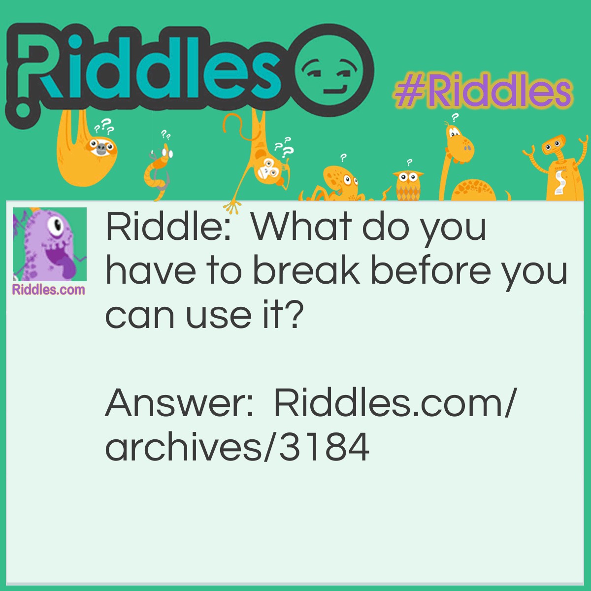 Break - Riddles.com