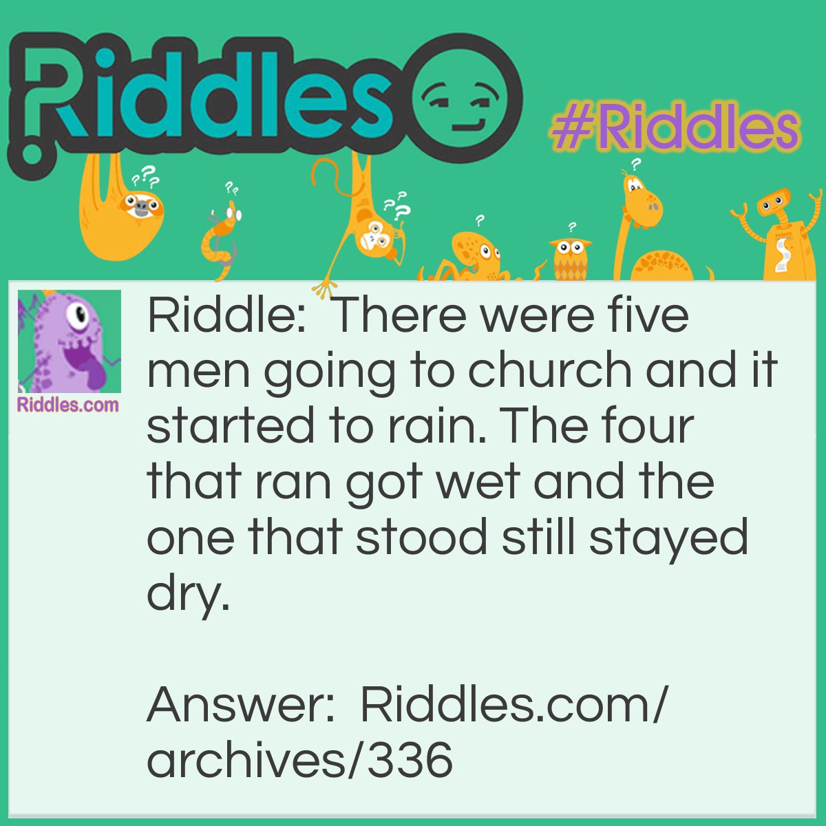 Rainy Church Day | Riddles.com