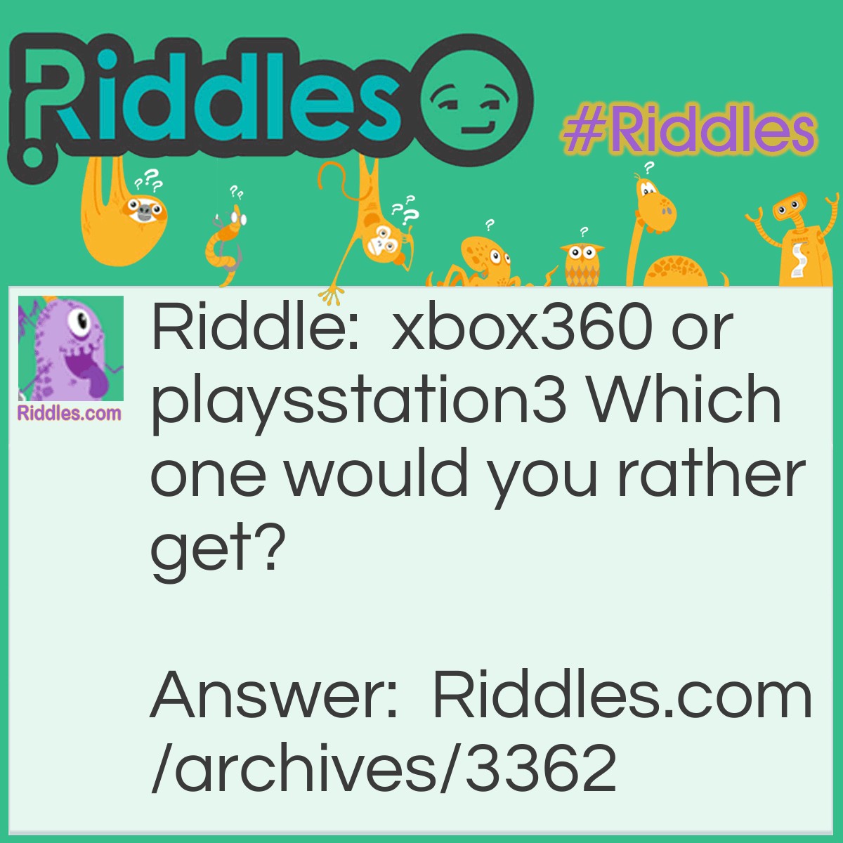 What Game | Riddles.com
