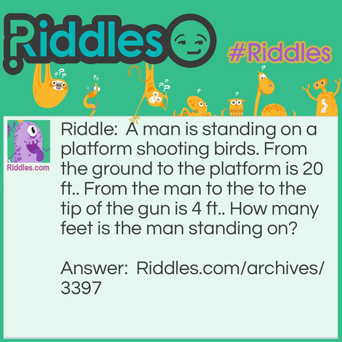 How Many Feet? | Riddles.com