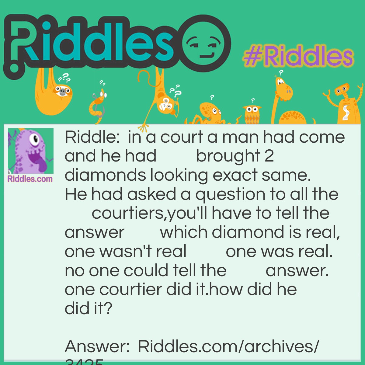 Tell The Answer | Riddles.com