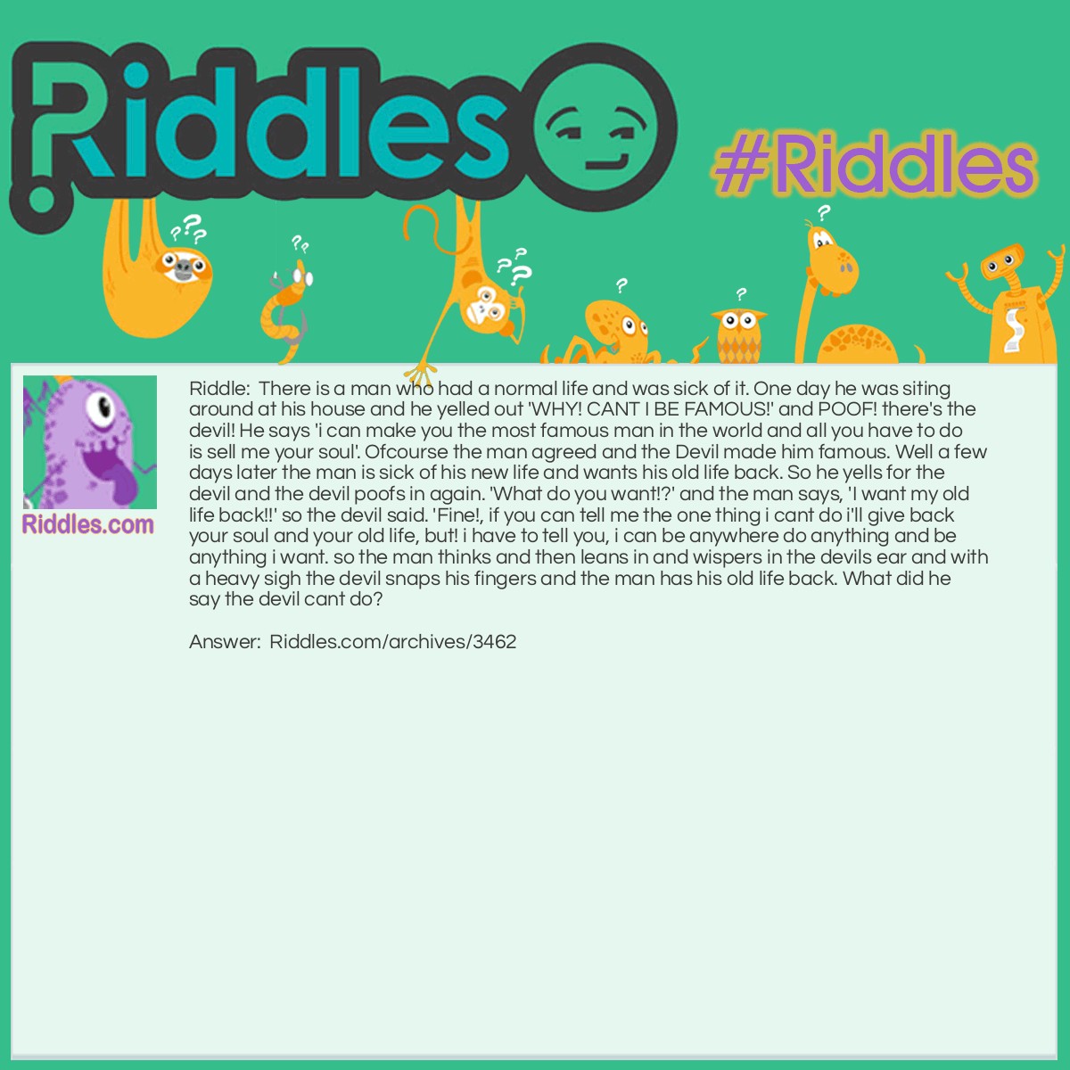 The Devil - Riddles.com