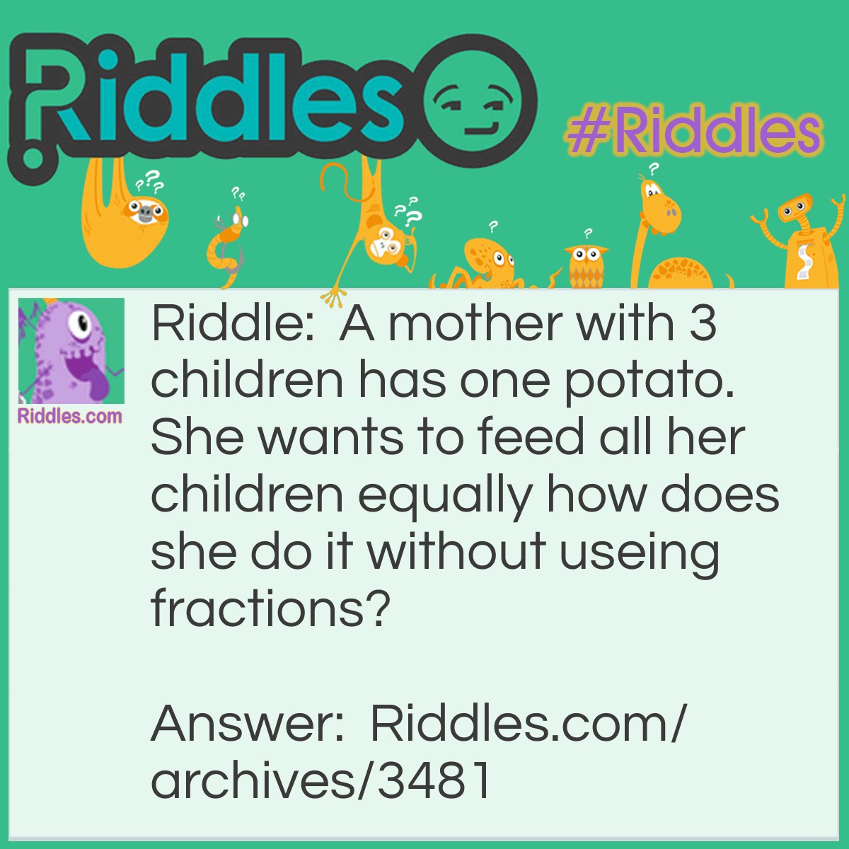 Potato - Riddles.com