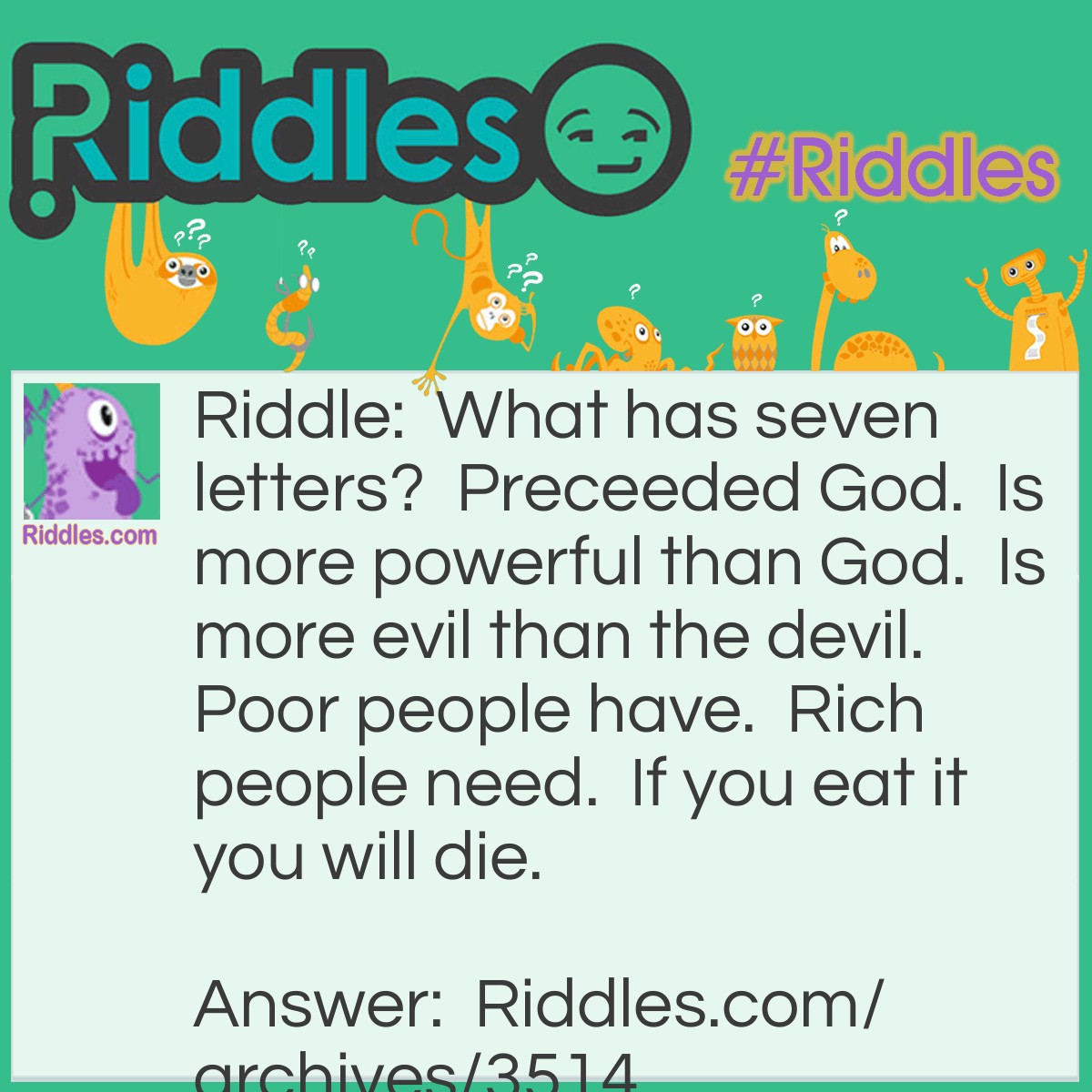 What Is It???? - Riddles.com