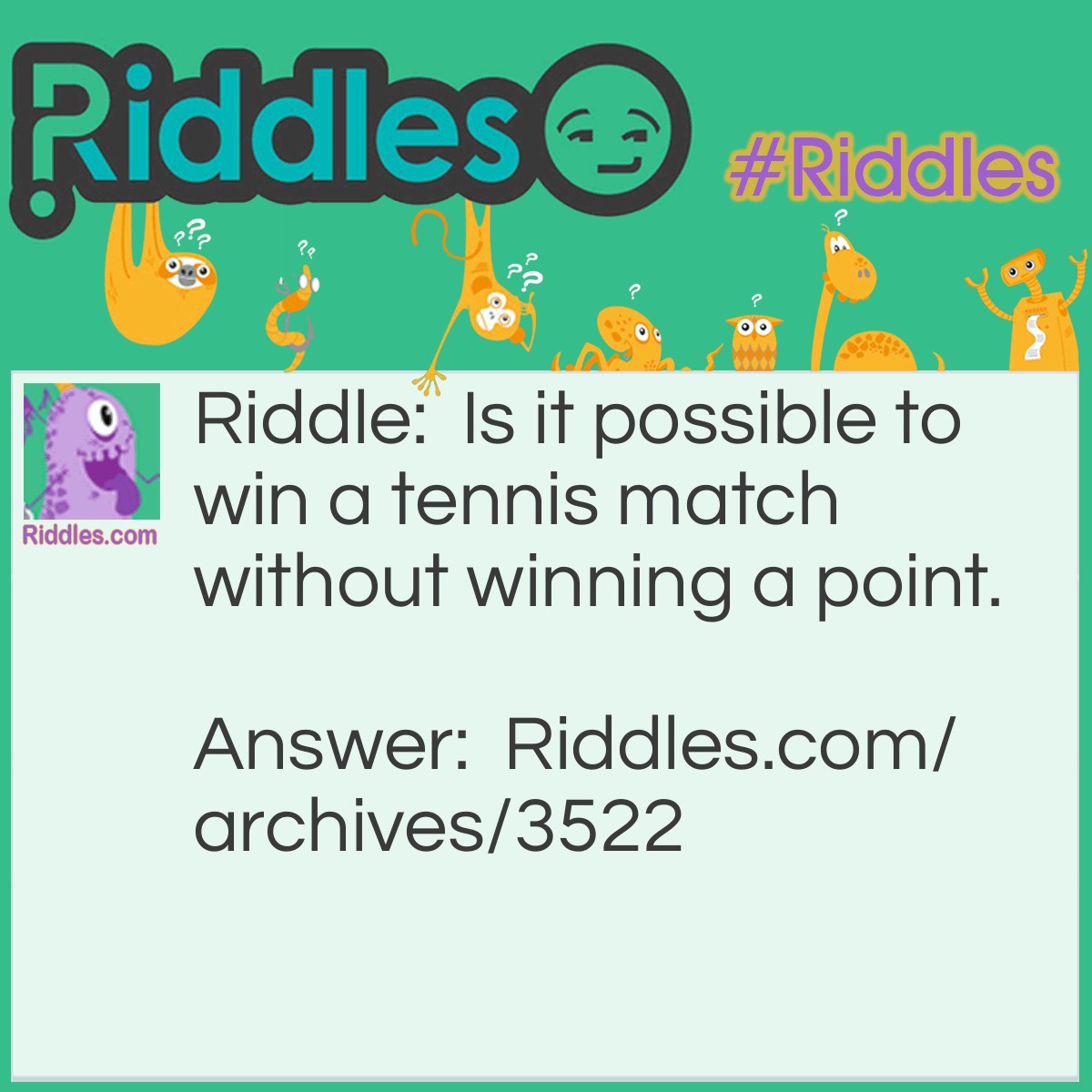 Tennis - Riddles.com