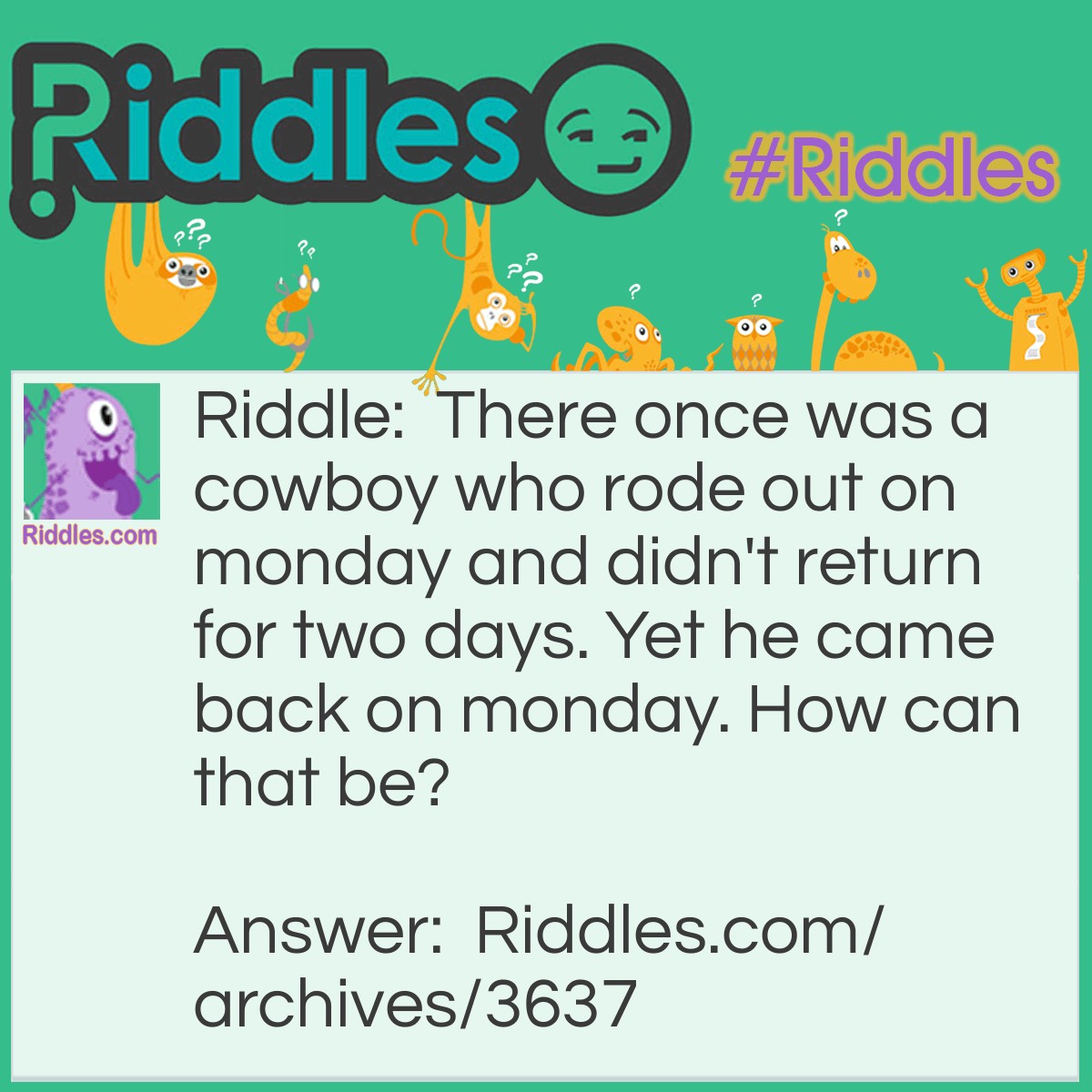 Cowboy - Riddles.com
