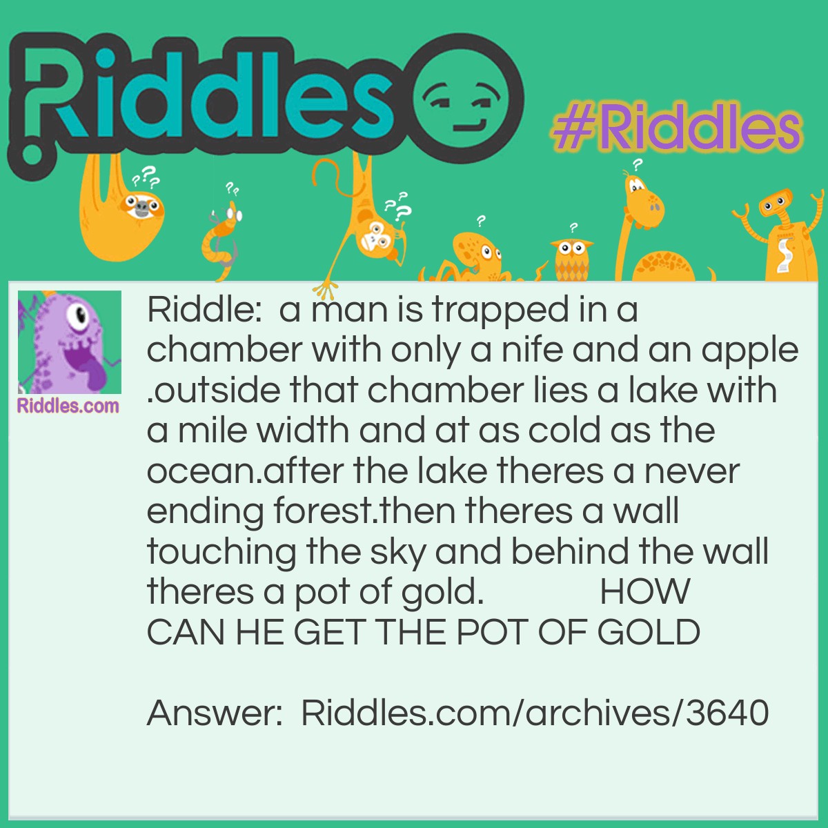 Pot Of Gold - Riddles.com