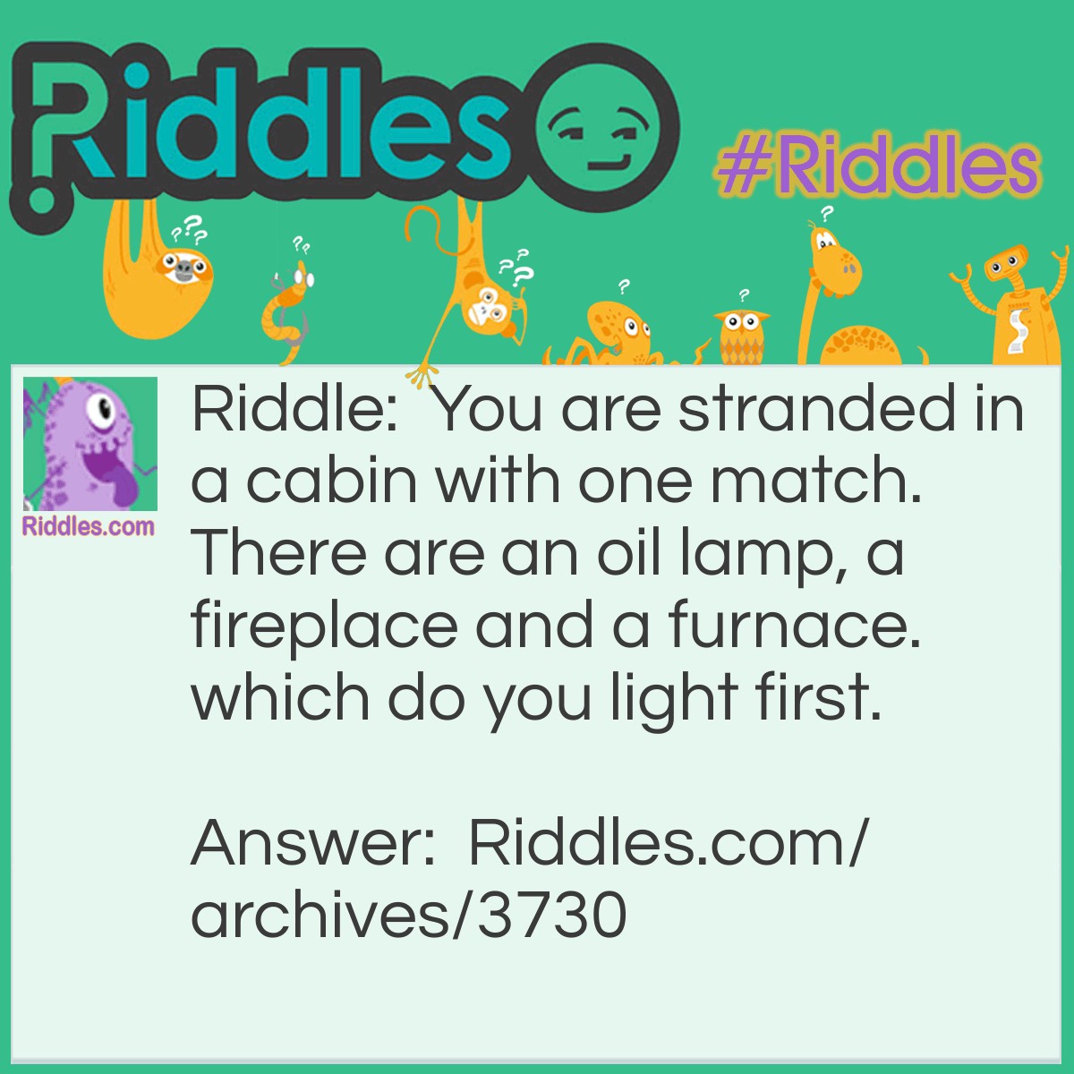 Survival Skills | Riddles.com
