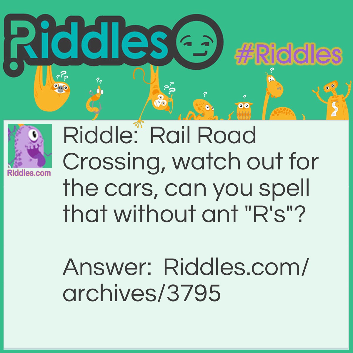 Rail Road Crossing - Riddles.com