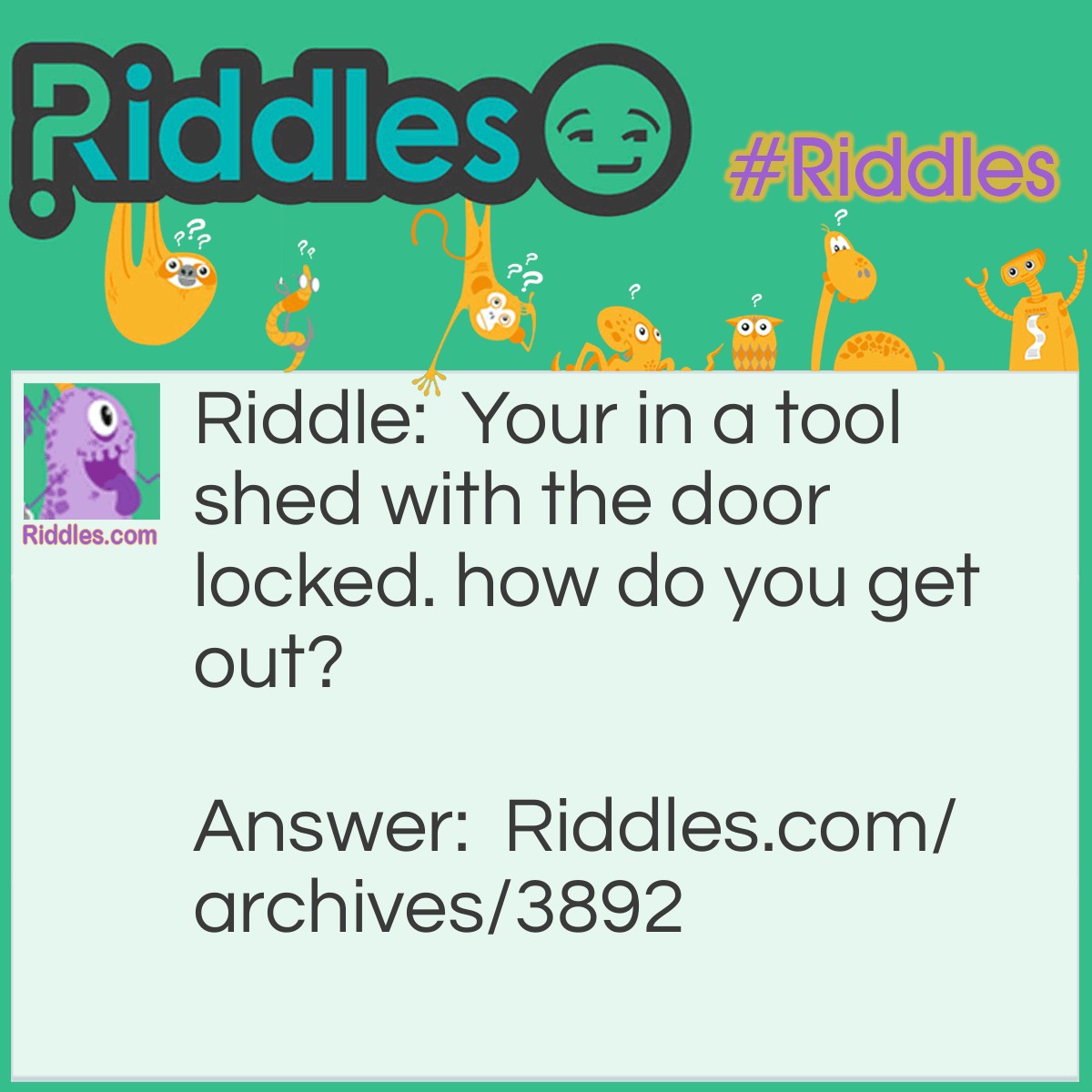 Tool Shed - Riddles.com