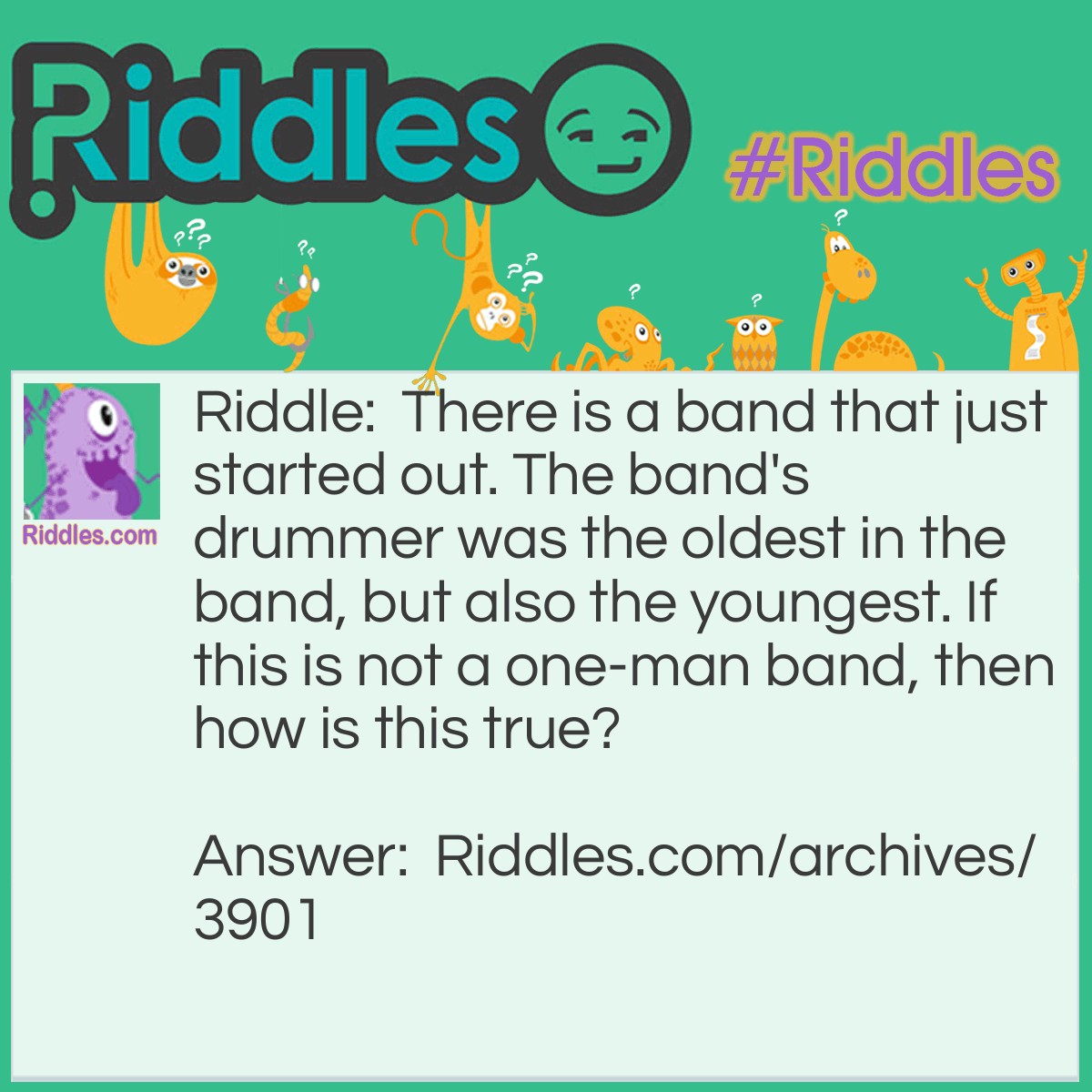 The Band's Drummer - Riddles.com