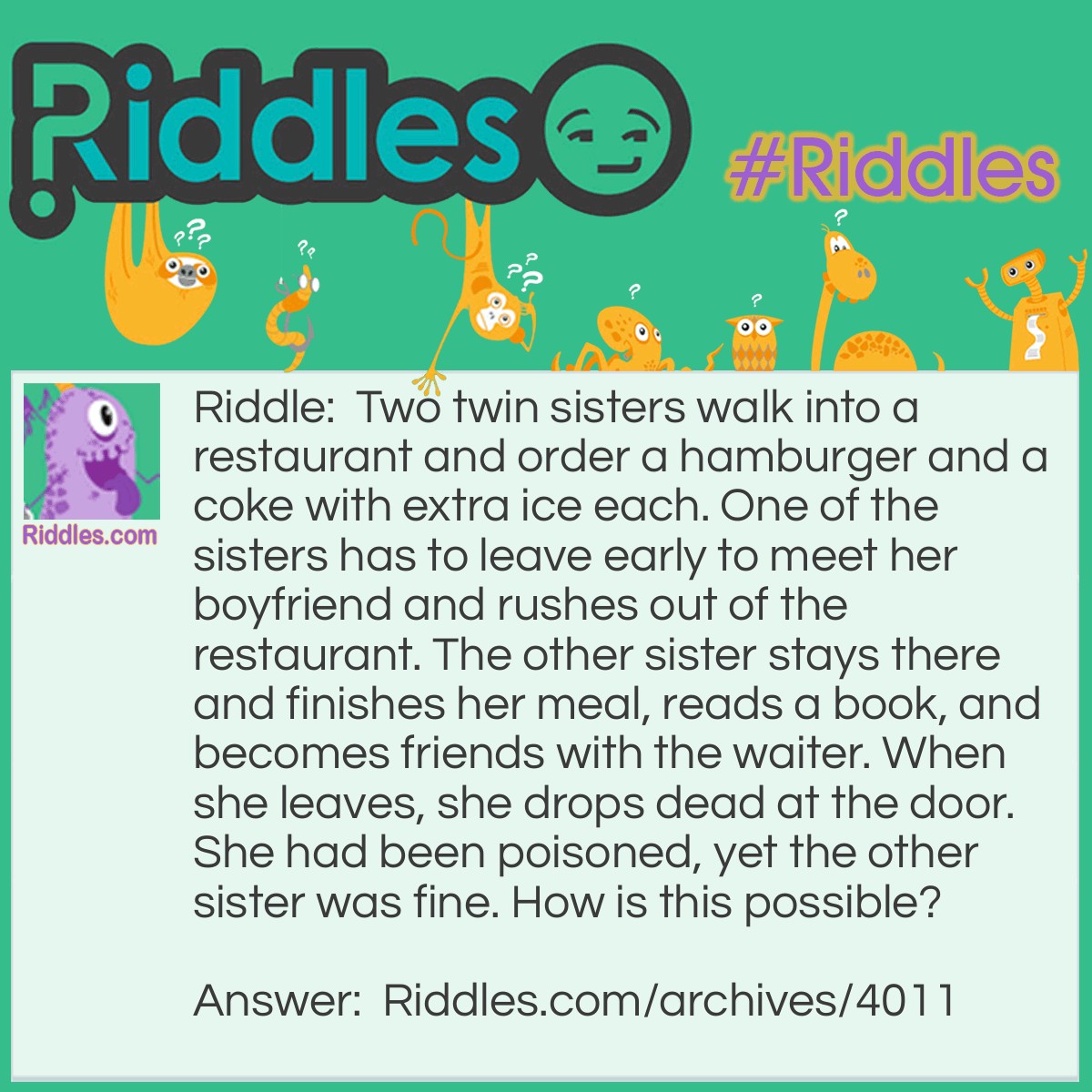 Twin Sisters - Riddles.com