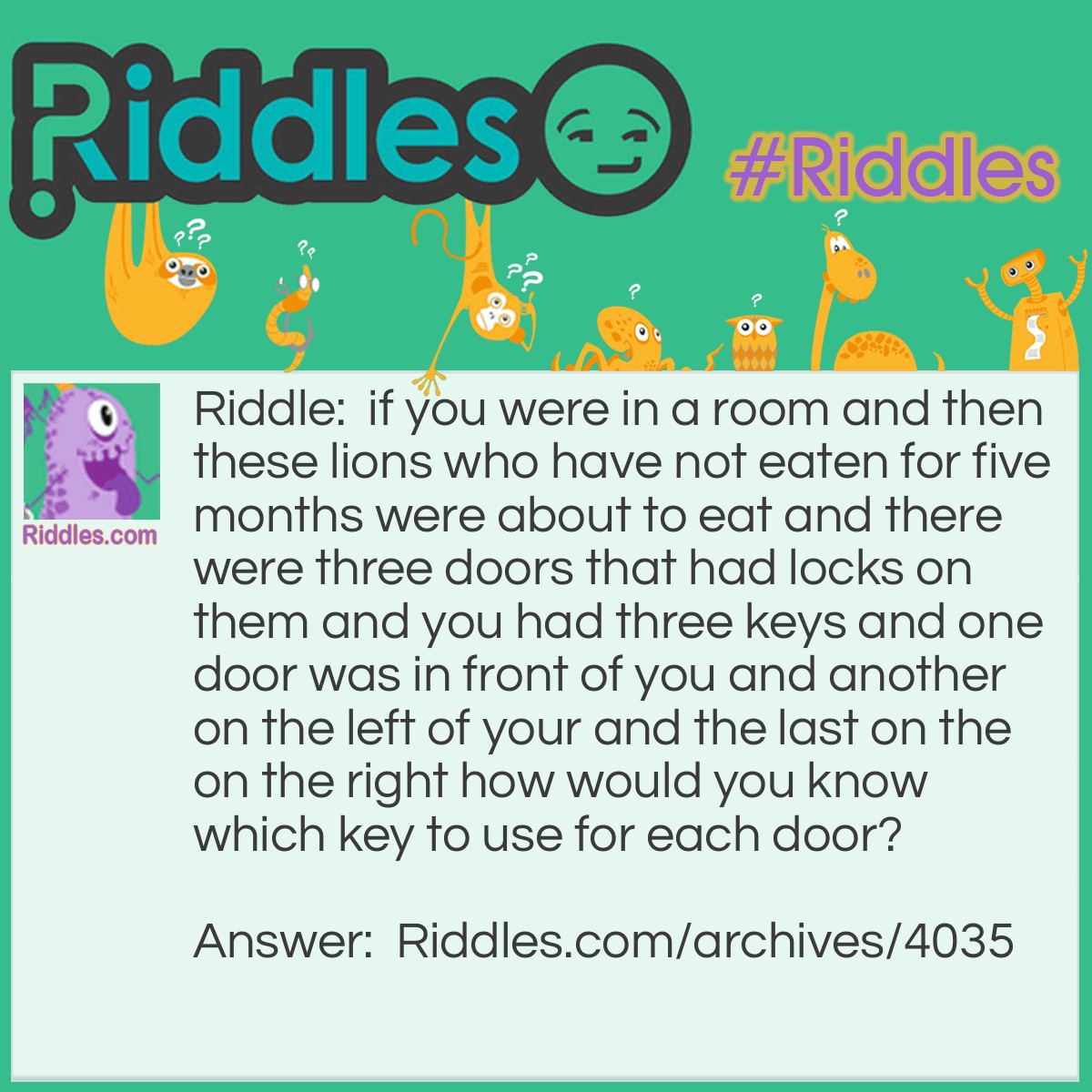 Three Keys - Riddles.com