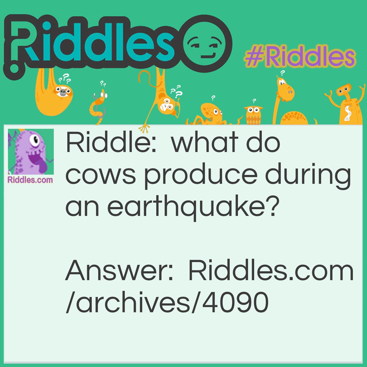 Production Of Cows - Riddles.com