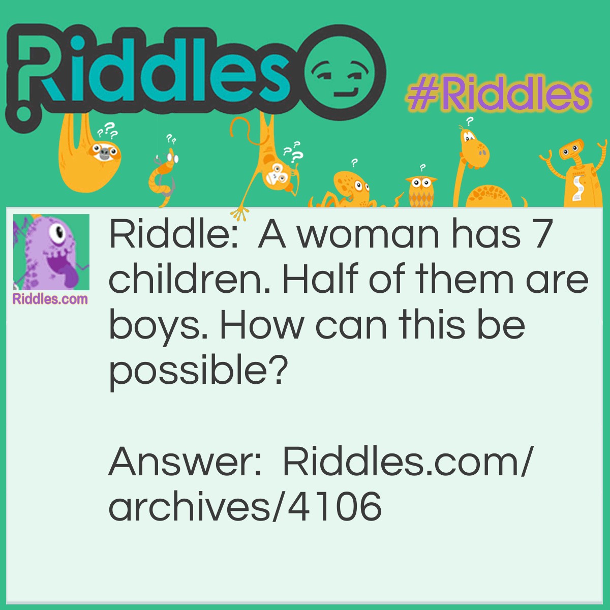 7 Children | Riddles.com