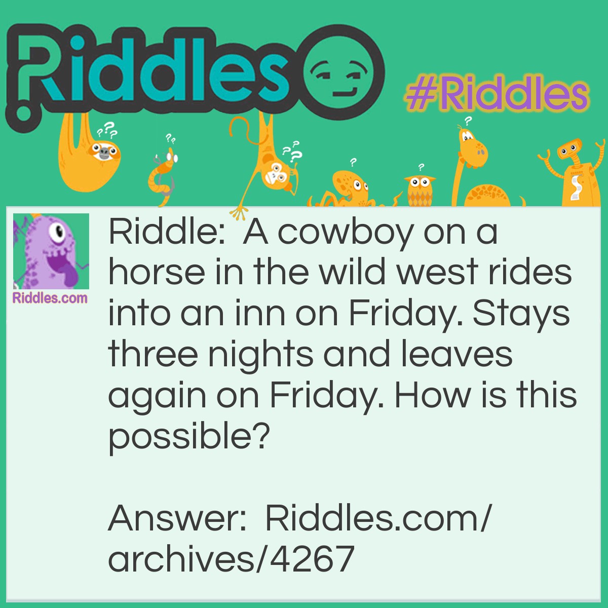 The Cowboy | Riddles.com