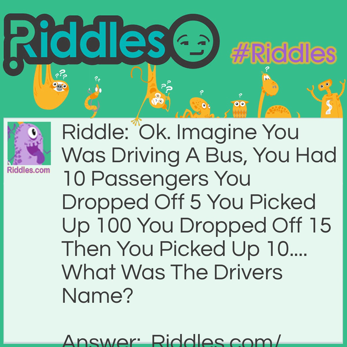 Tricky Puzzle - Riddles.com