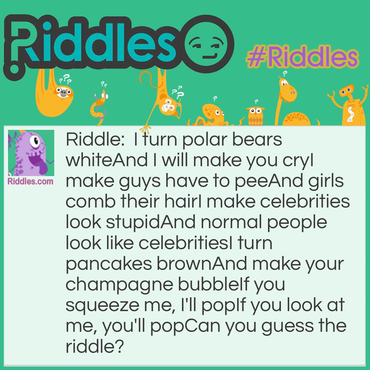 Unsolvable - Riddles.com