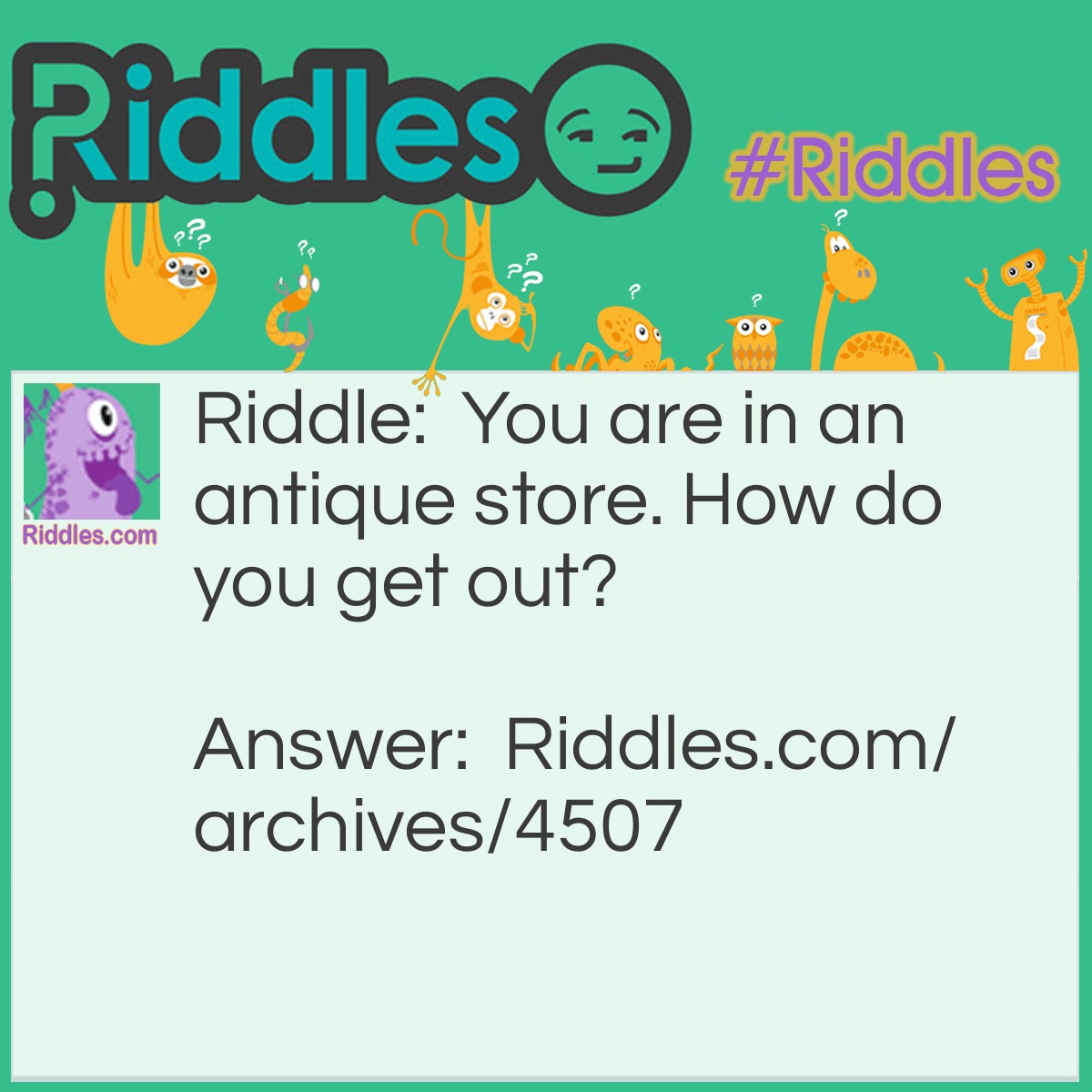 Antique Store - Riddles.com