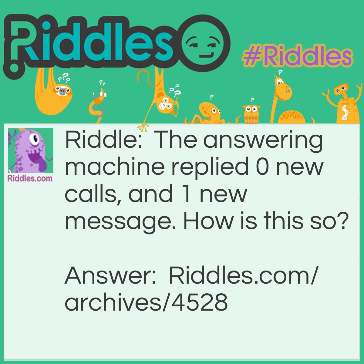 Answering Machine | Riddles.com