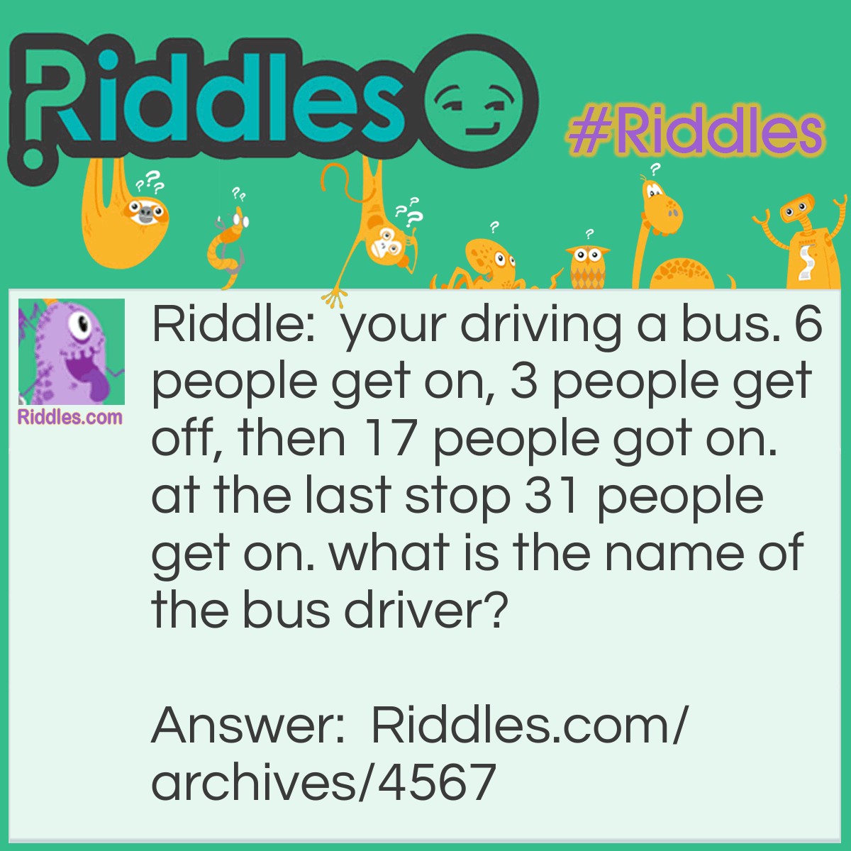 On The Bus - Riddles.com