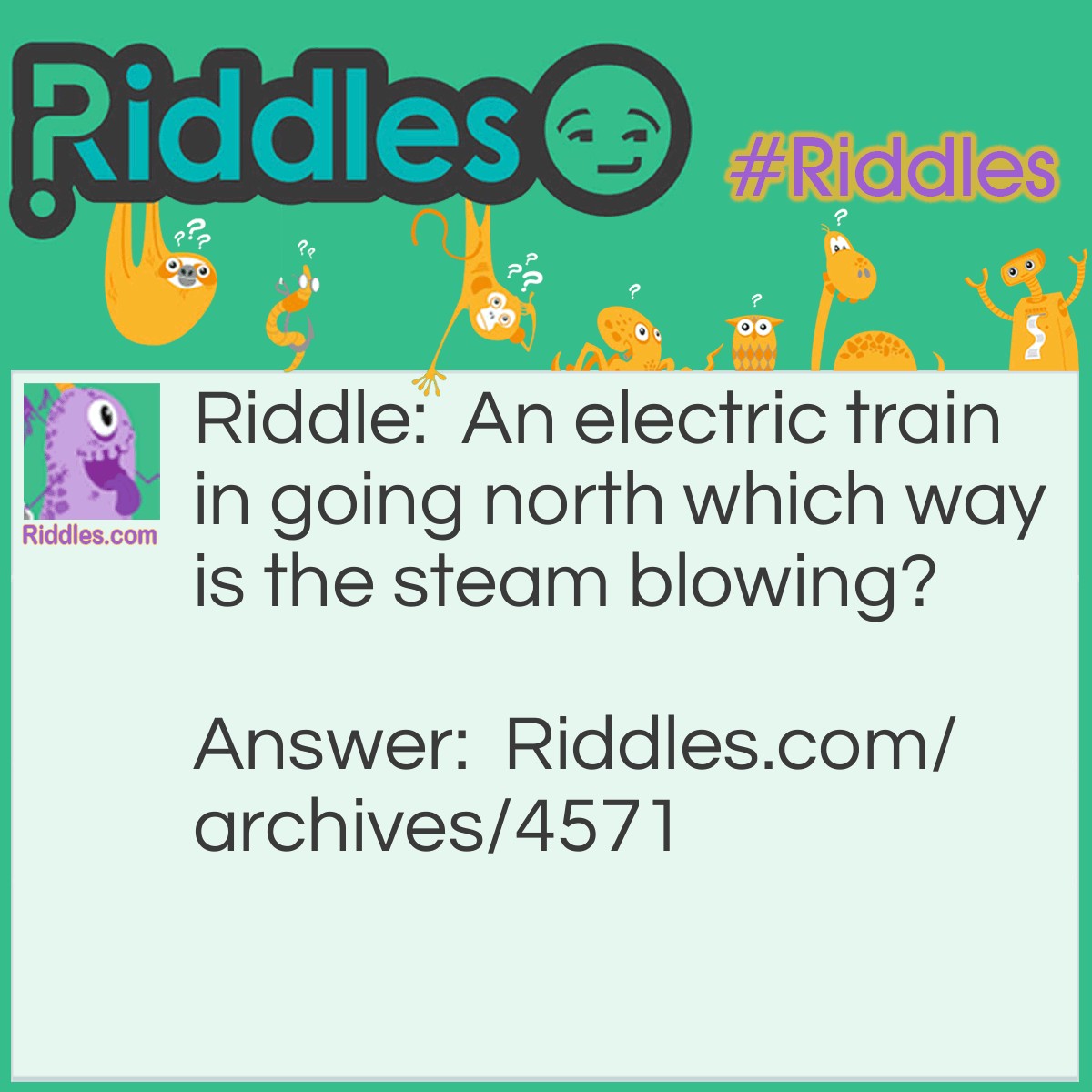 The Electic Choo Choo Train - Riddles.com