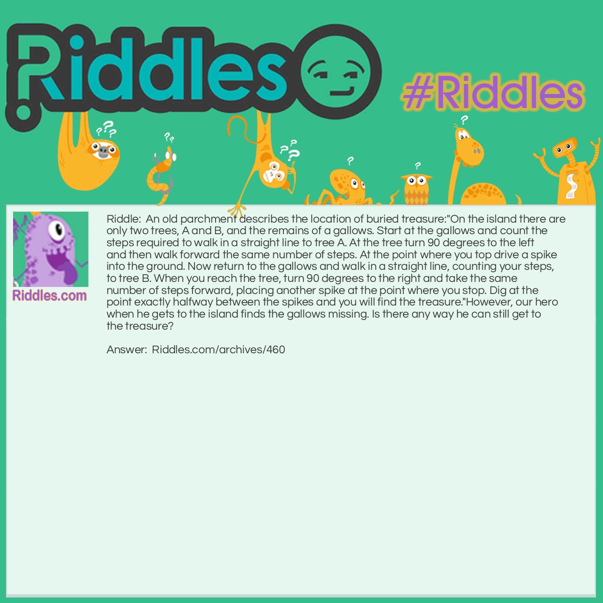 Buried Treasure - Riddles.com