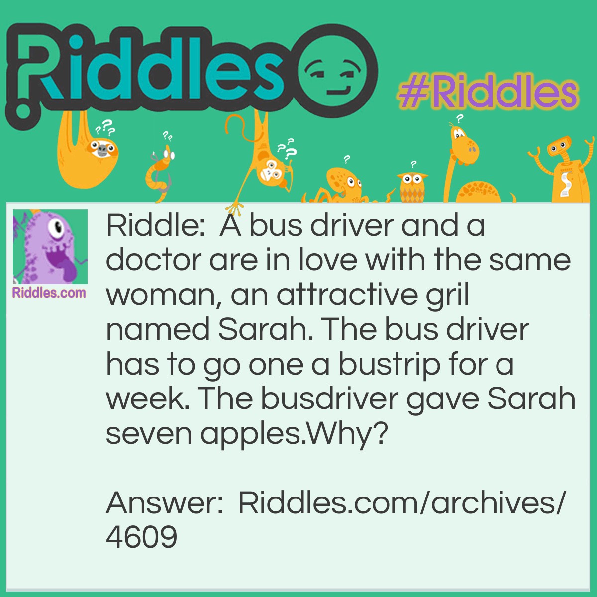 A Bus Driver And A Doctor In Love - Riddles.com