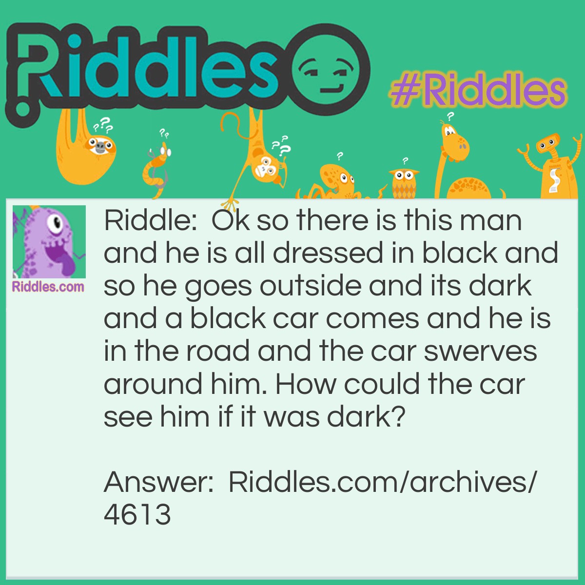 A Lot Of Black - Riddles.com
