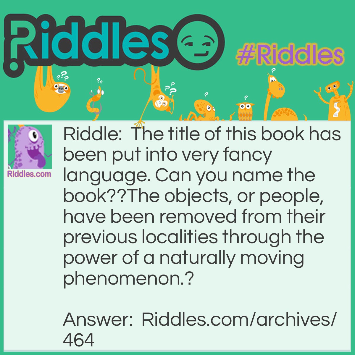 Fancy Book Title | Riddles.com