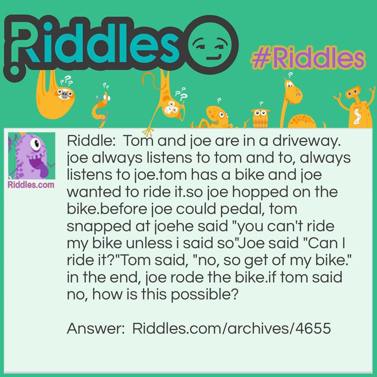 Bikes | Riddles.com