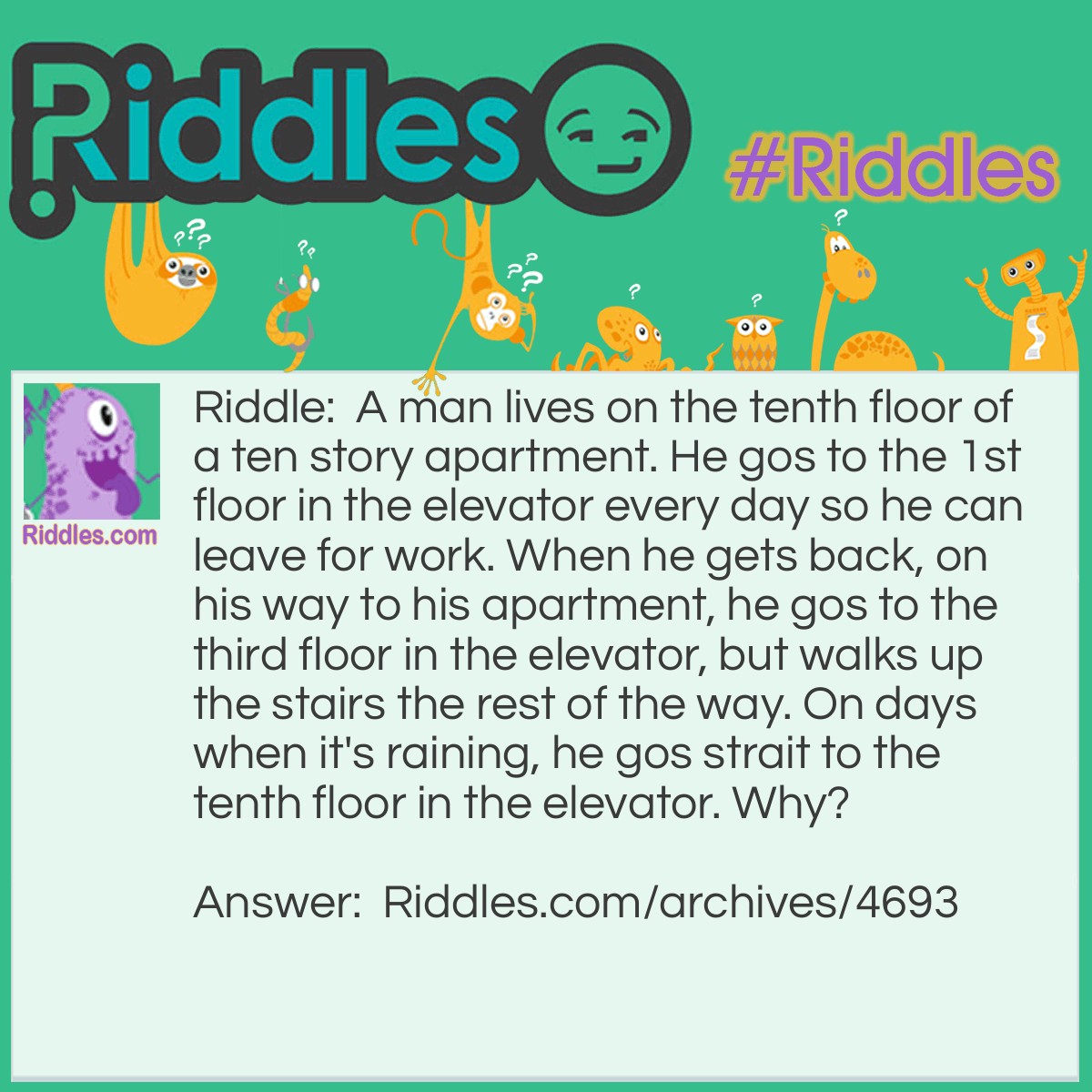 10 Floors Of Confusion | Riddles.com