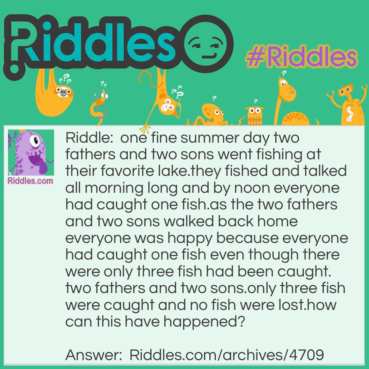 Fishing | Riddles.com