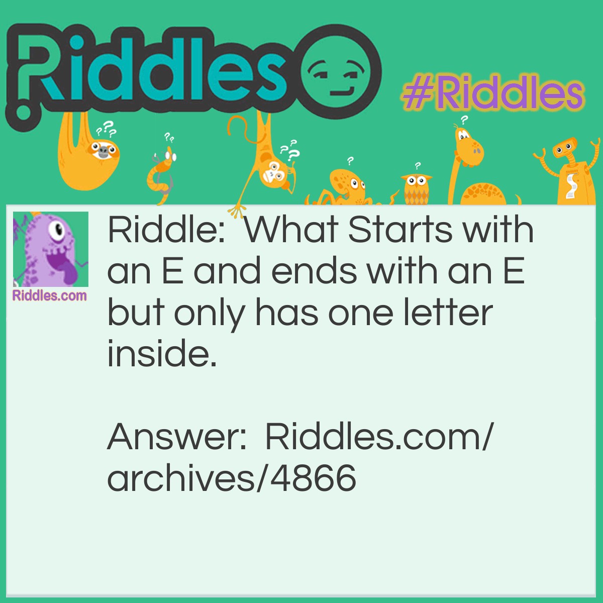 E's - Riddles.com